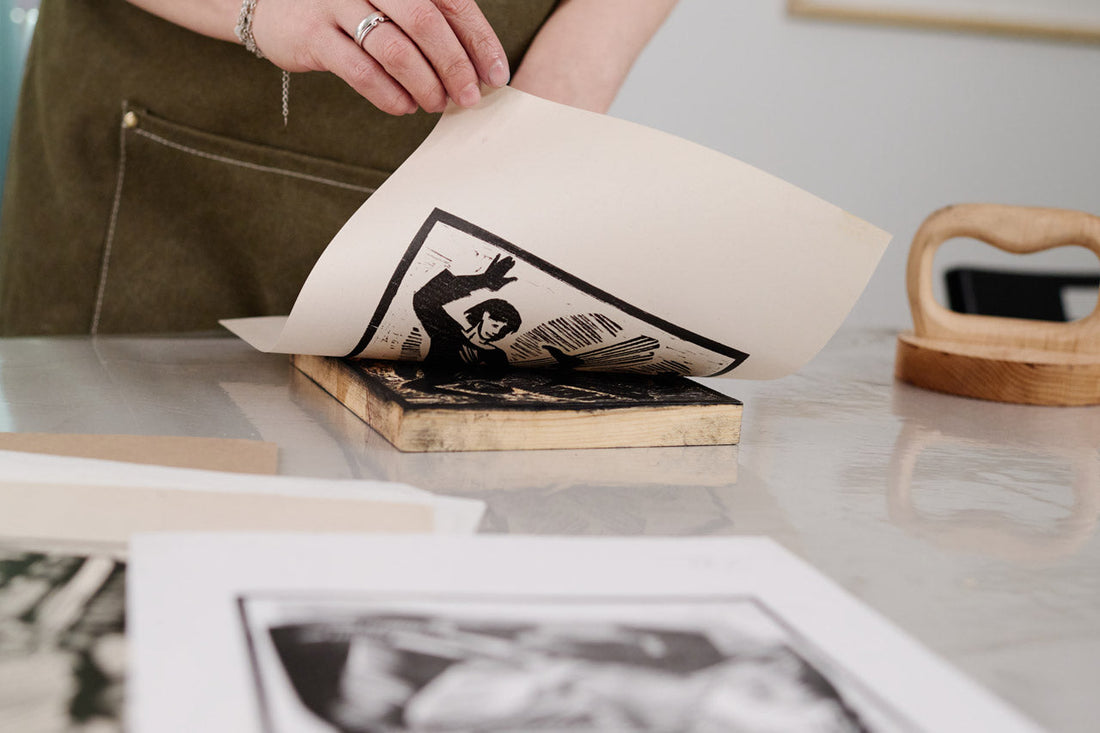 Beginners course Lino Printing Sat 31st May. 2-4 pm